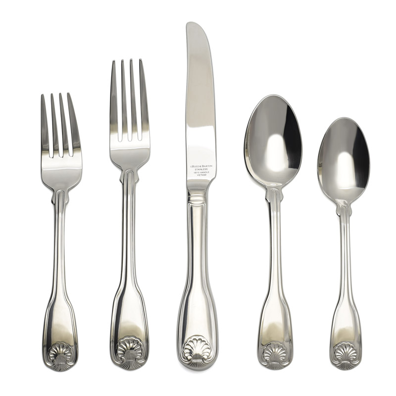 Reed and Barton Colonial Shell II Flatware