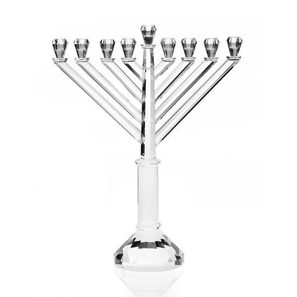 Godinger Crystal Menorah | Silver Superstore