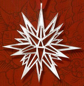 Moravian Star Christmas Ornament