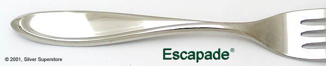 Escapade stainless steel flatware by Yamazaki