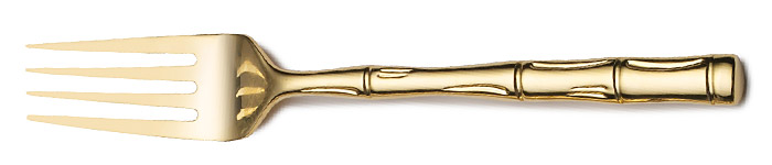 Wallace Bamboo Gold Stainless Steel Flatware, Silverware